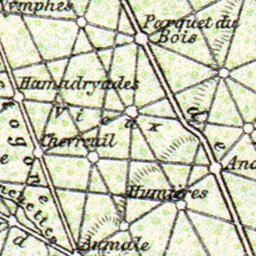 Compiègne Forest (Forêt de Compiègne) Map, 1931 by Waldin | Avenza Maps