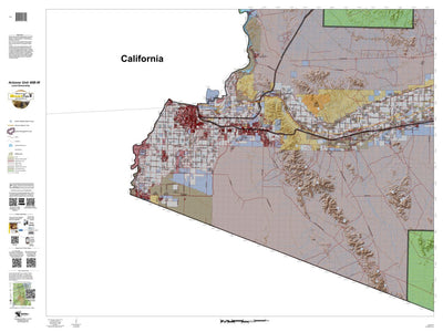 HuntData Arizona Land Ownership Unit 40B W Map by HuntData LLC | Avenza ...