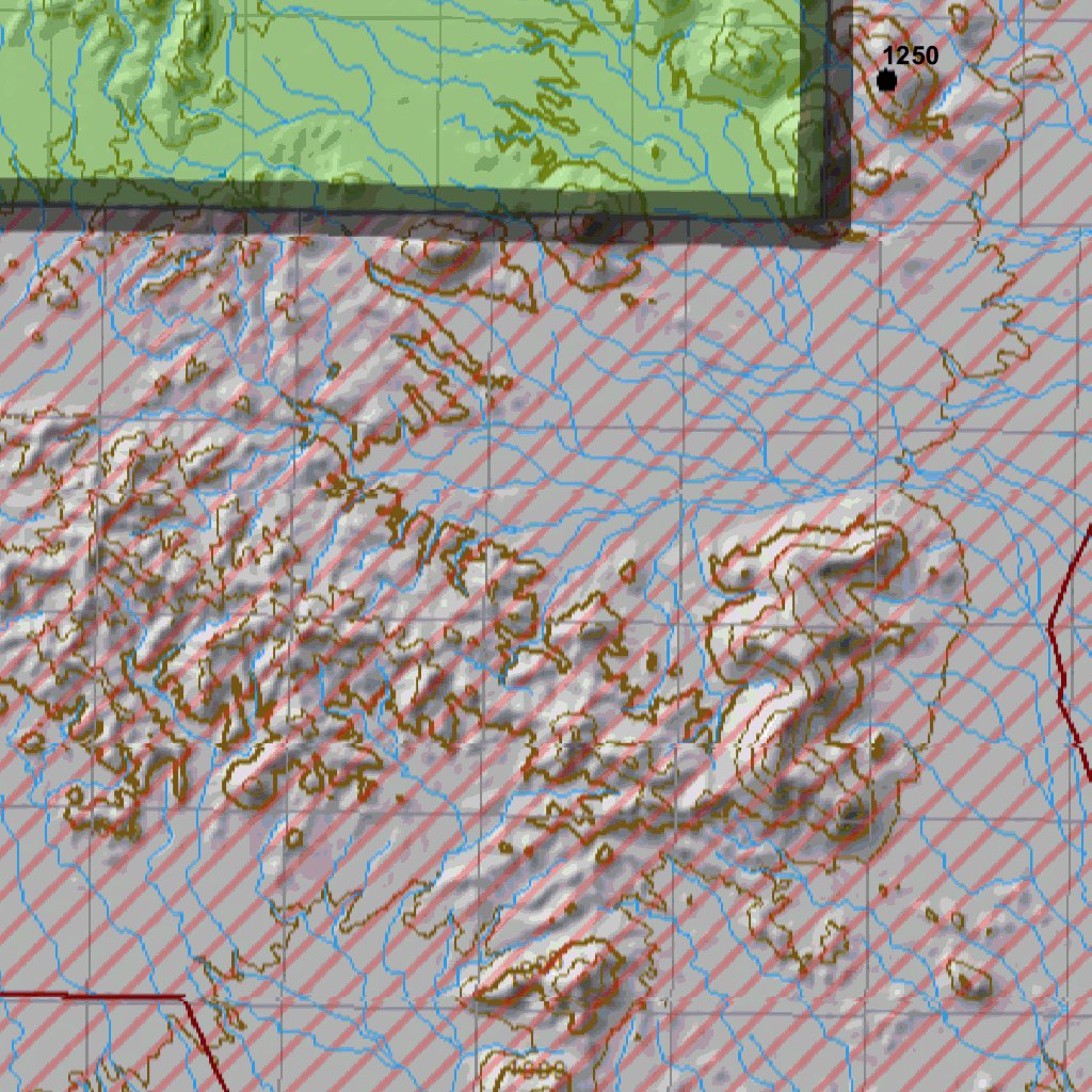 HuntData Arizona Land Ownership Unit 41/39 W-C Map by HuntData LLC ...