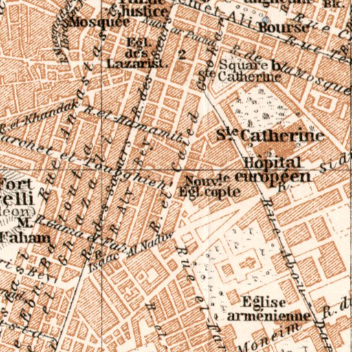 Alexandria town plan, 1911 Map by Waldin | Avenza Maps
