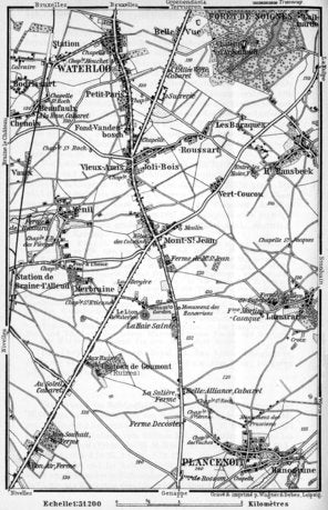 Waterloo and environs Map, 1904 by Waldin | Avenza Maps