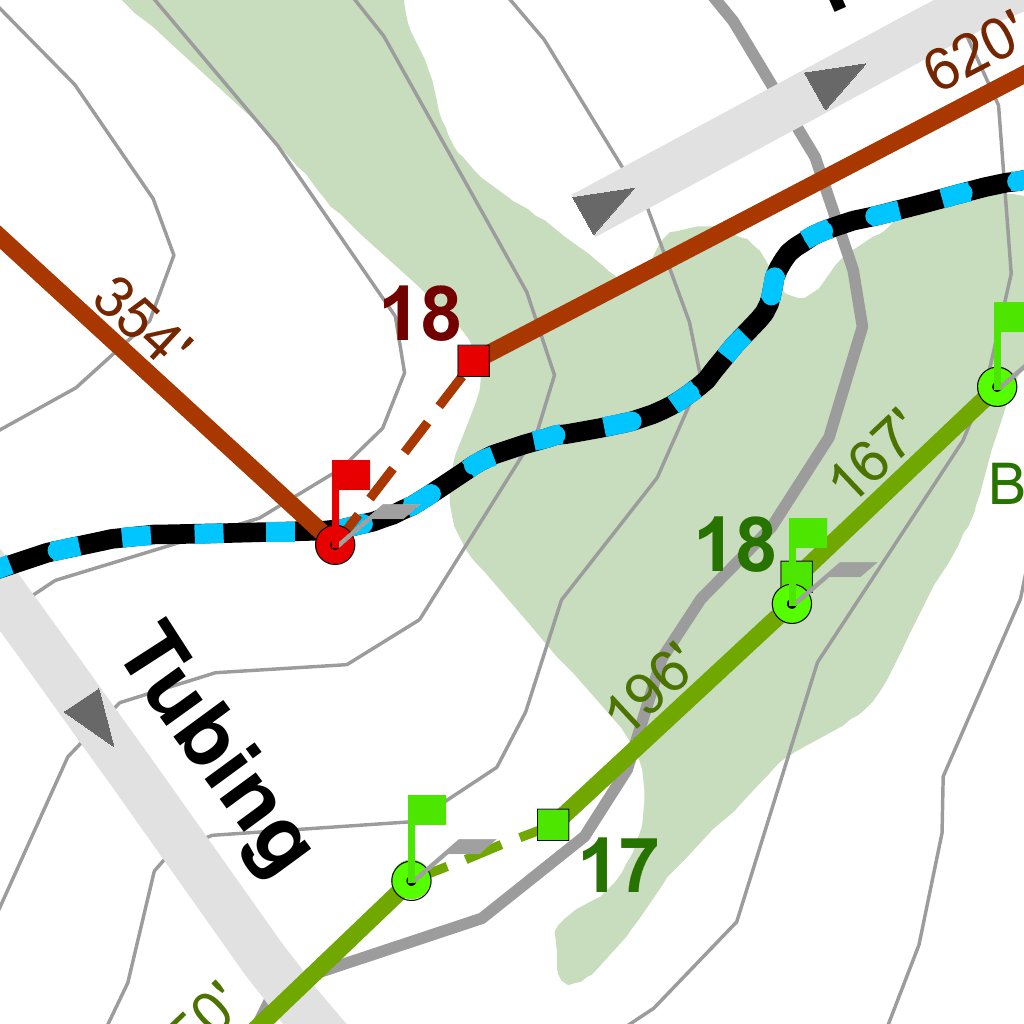 Justin Trails Resort Map by Geographic Techniques LLC | Avenza Maps