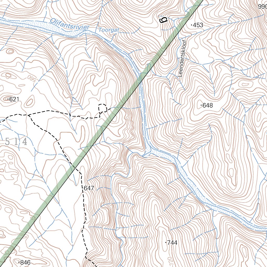 3219CC KEEROM Map by Chief Directorate: National Geo-spatial ...