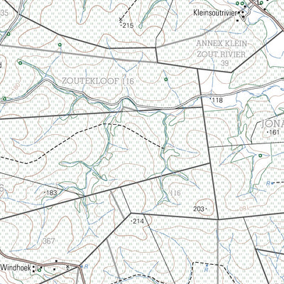 3419BD NAPIER (4th Edition) Map by Chief Directorate: National Geo ...