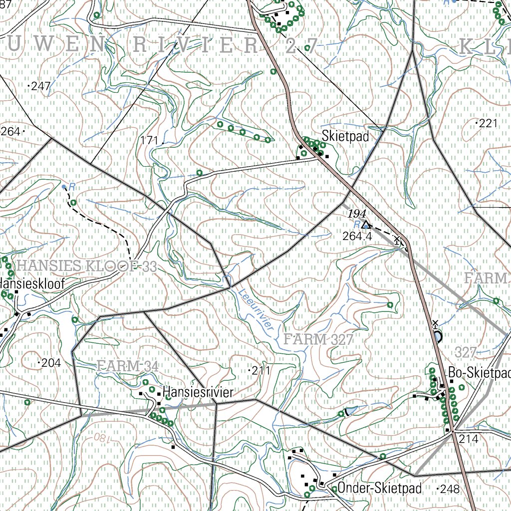 3419BD NAPIER (4th Edition) Map by Chief Directorate: National Geo ...
