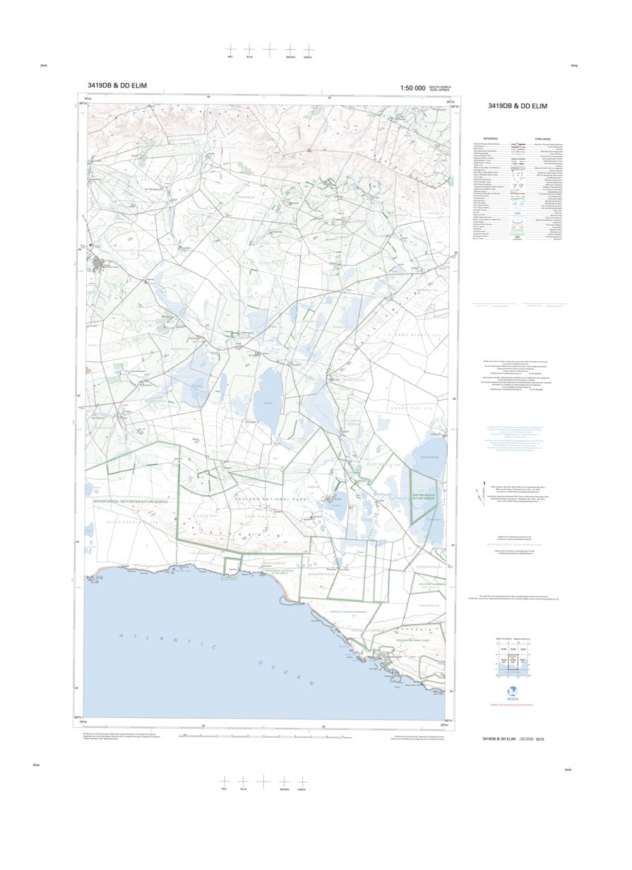 3419DB & 3419DD ELIM Map by Chief Directorate: National Geo-spatial ...