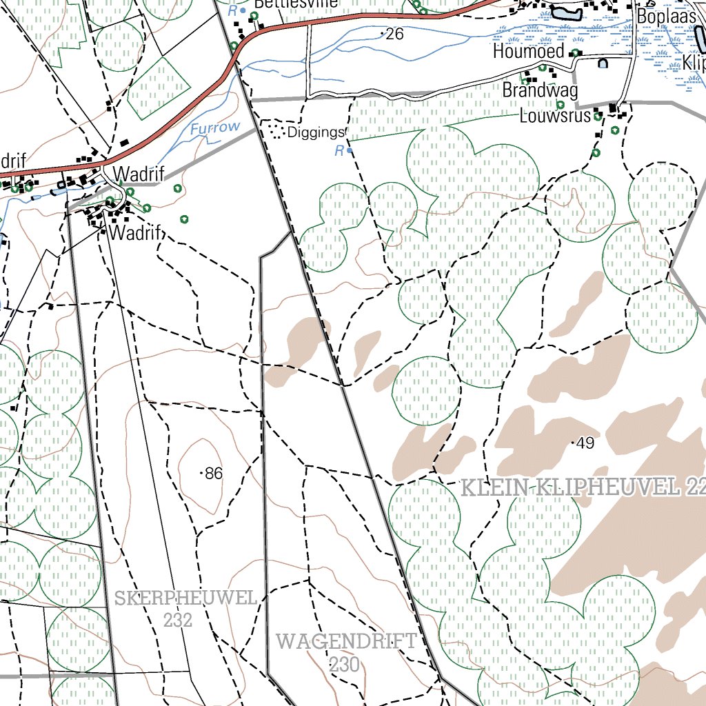 3218AB LAMBERT'S BAY (4th Edition) Map by Chief Directorate: National ...