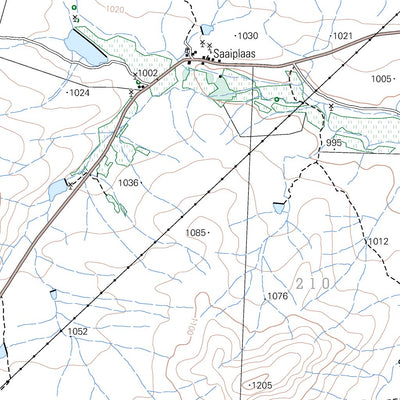 3220DC SWARTLAND Map by Chief Directorate: National Geo-spatial ...