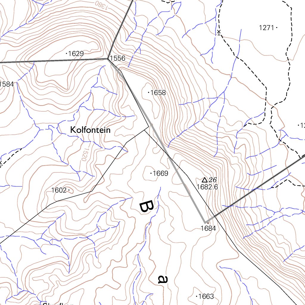 3220BB PRINSHOF Map by Chief Directorate: National Geo-spatial ...
