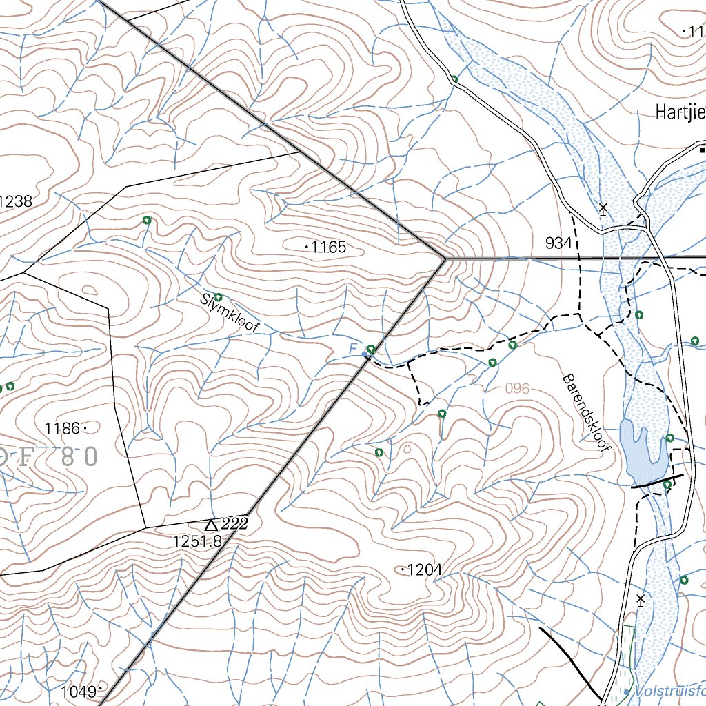 3320AB TWEEDSIDE Map by Chief Directorate: National Geo-spatial ...