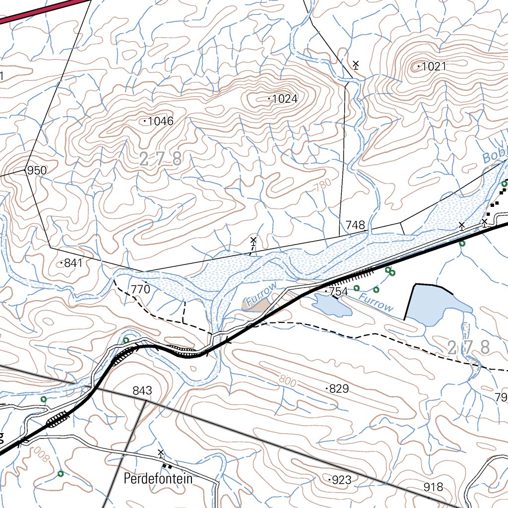 3320BA MATJIESFONTEIN Map by Chief Directorate: National Geo-spatial ...