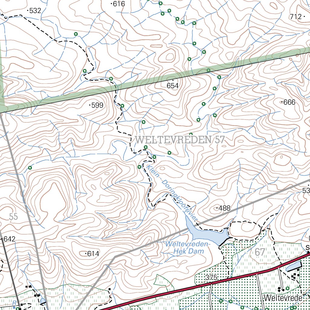 3320DC BARRYDALE Map by Chief Directorate: National Geo-spatial ...