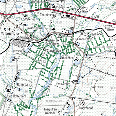 3420BA SUURBRAAK (4th Edition) Map by Chief Directorate: National Geo ...