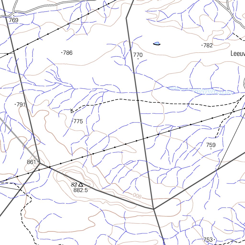 3221DA MERWEVILLE Map by Chief Directorate: National Geo-spatial ...