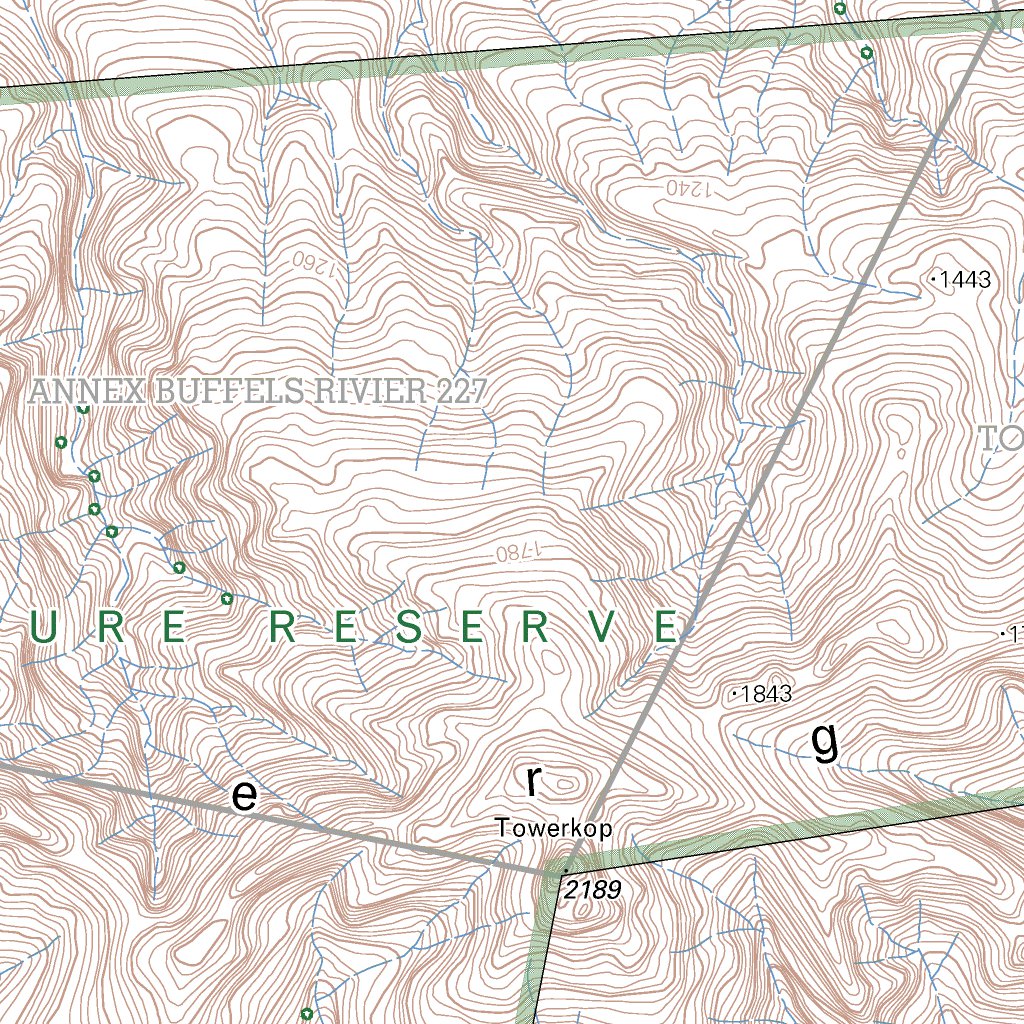 3321AC VLEILAND Map by Chief Directorate: National Geo-spatial ...