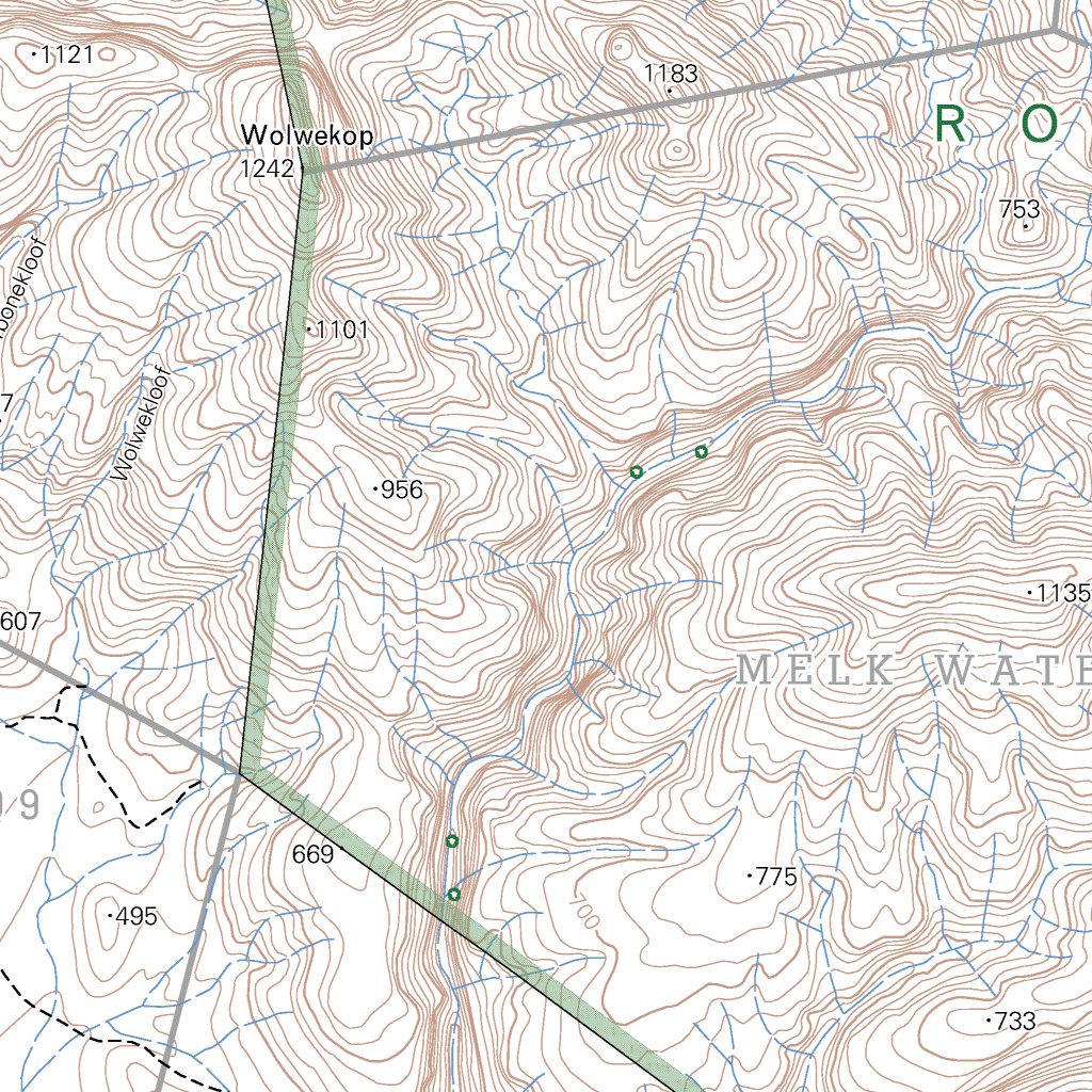 3321CB VAN WYKSDORP Map by Chief Directorate: National Geo-spatial ...