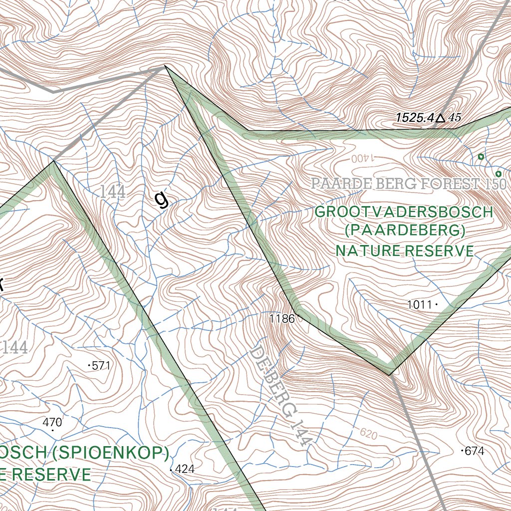3321CD SANDKRAAL Map by Chief Directorate: National Geo-spatial ...