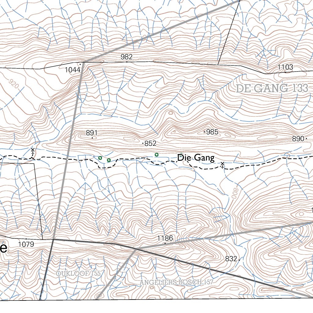 3322AA PRINCE ALBERT Map by Chief Directorate: National Geo-spatial ...