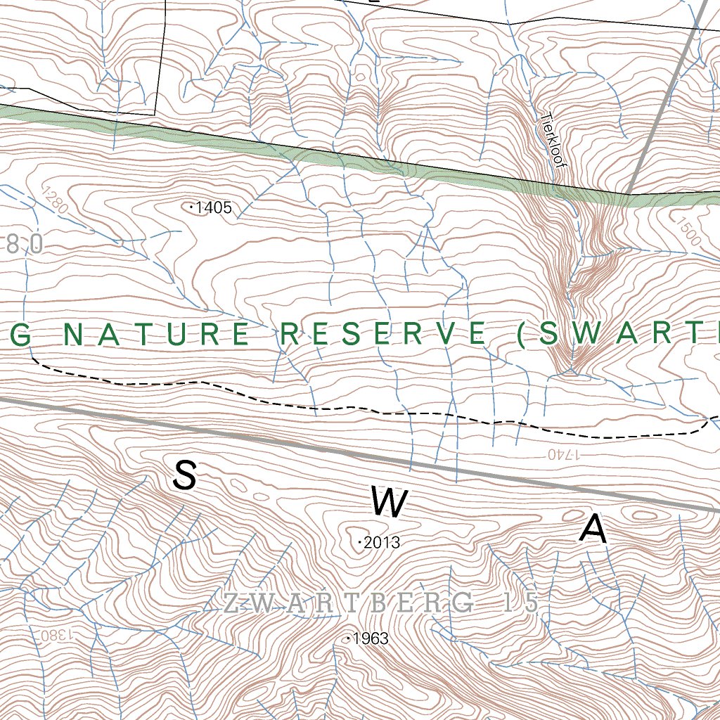 3322BC DE RUST Map by Chief Directorate: National Geo-spatial ...