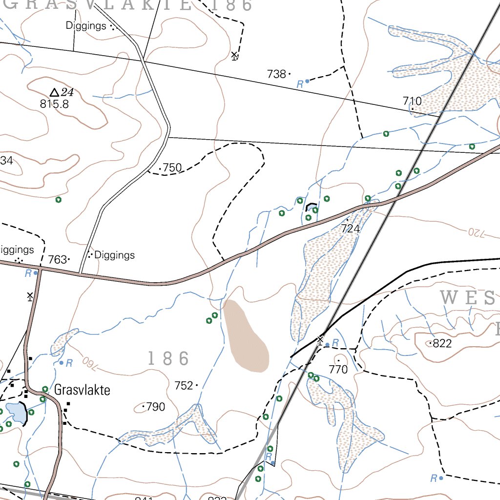 3323BD VEREKRAAL Map by Chief Directorate: National Geo-spatial ...