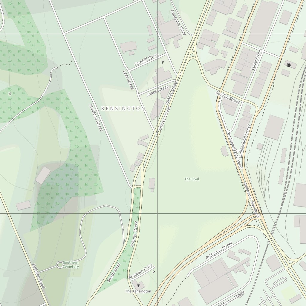 Dunedin NZ Tourist Street Map by Paul Johnson - Offline Maps | Avenza Maps