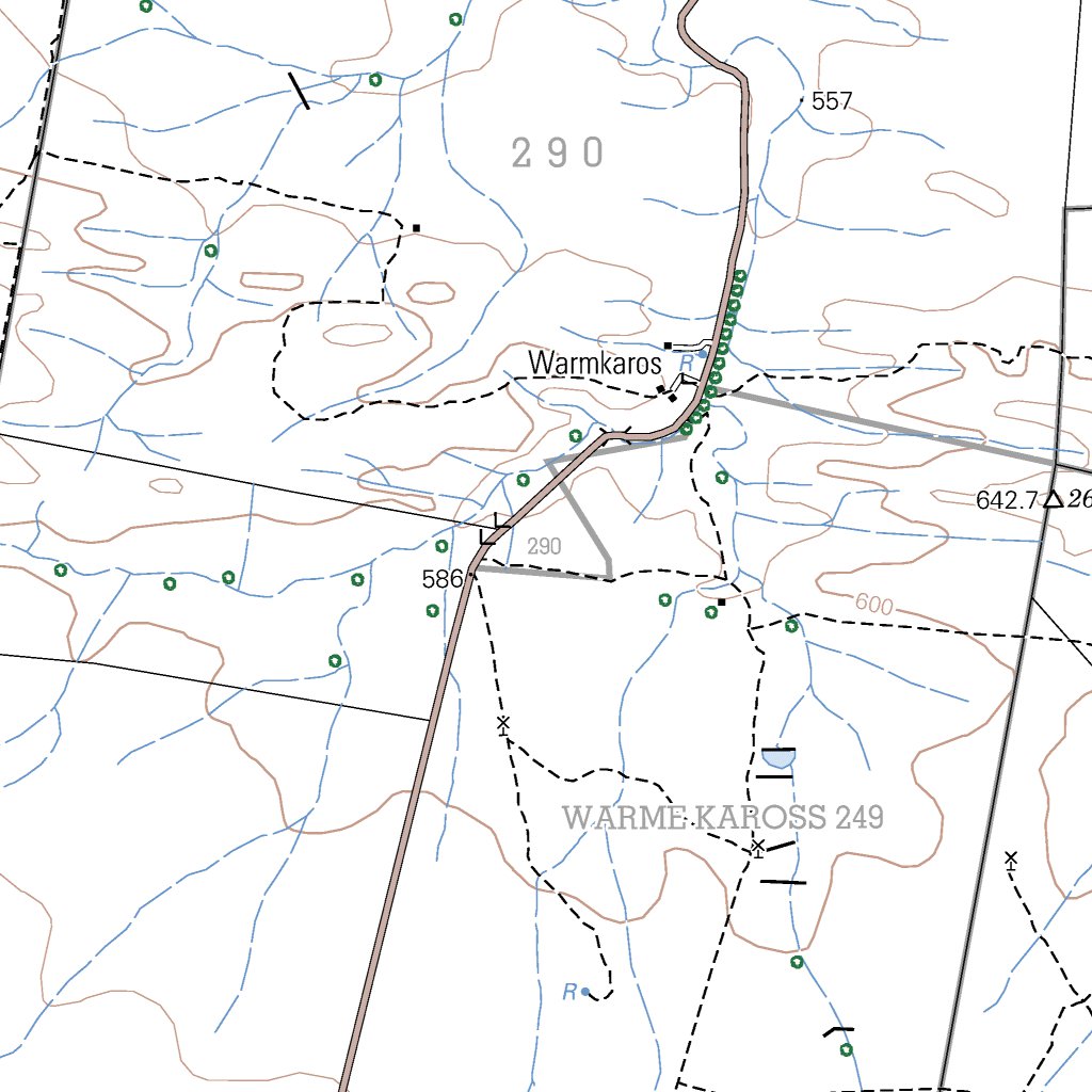 3324BA BAROE Map by Chief Directorate: National Geo-spatial Information ...
