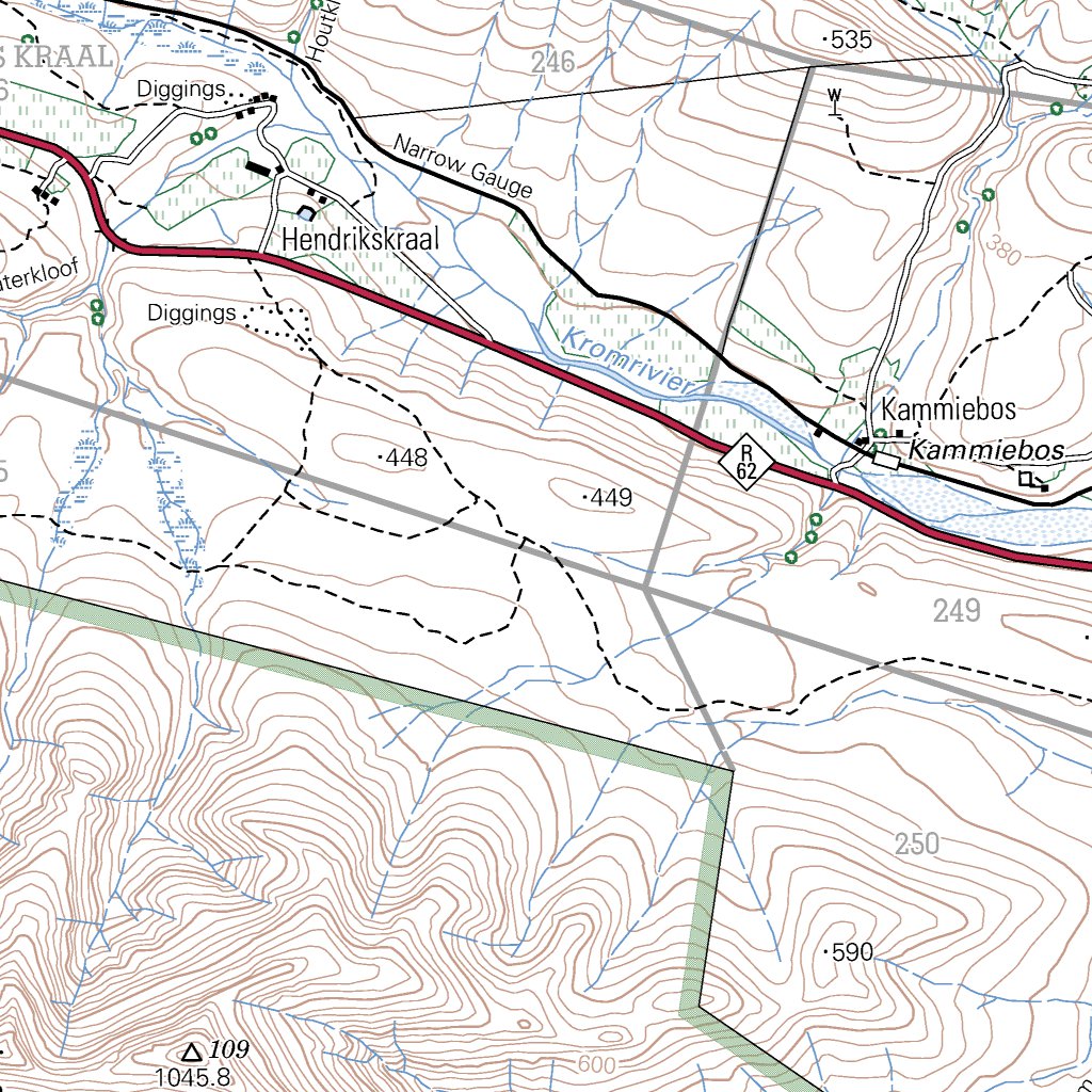 3324CC WITELSBOS Map by Chief Directorate: National Geo-spatial ...