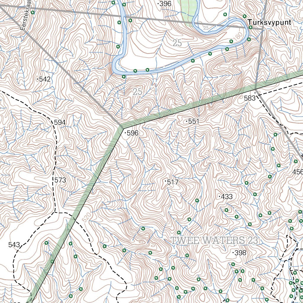 3324DA CAMBRIA Map by Chief Directorate: National Geo-spatial ...