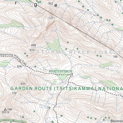 3323DD & 3423BB JOUBERTINA Map by Chief Directorate: National Geo ...