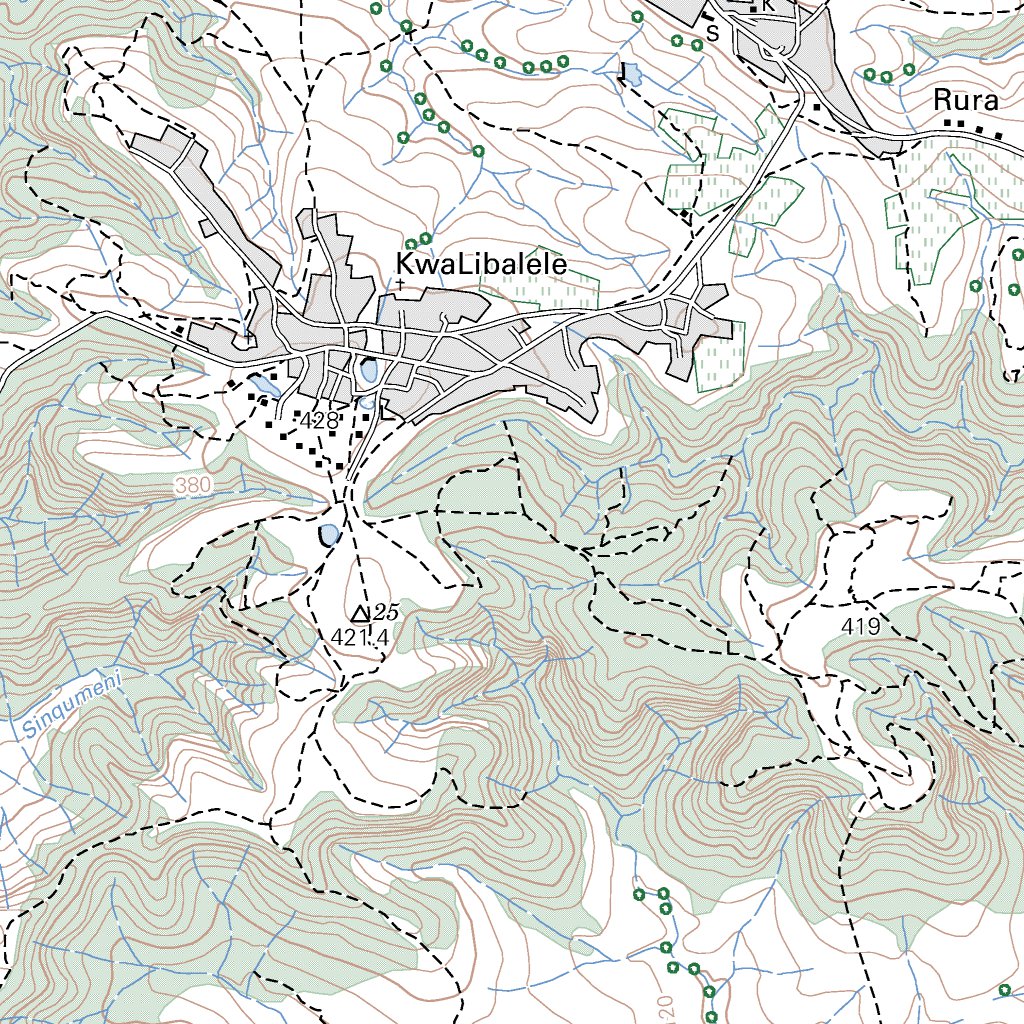 3327AA PEDDIE (4th Edition) Map by Chief Directorate: National Geo ...