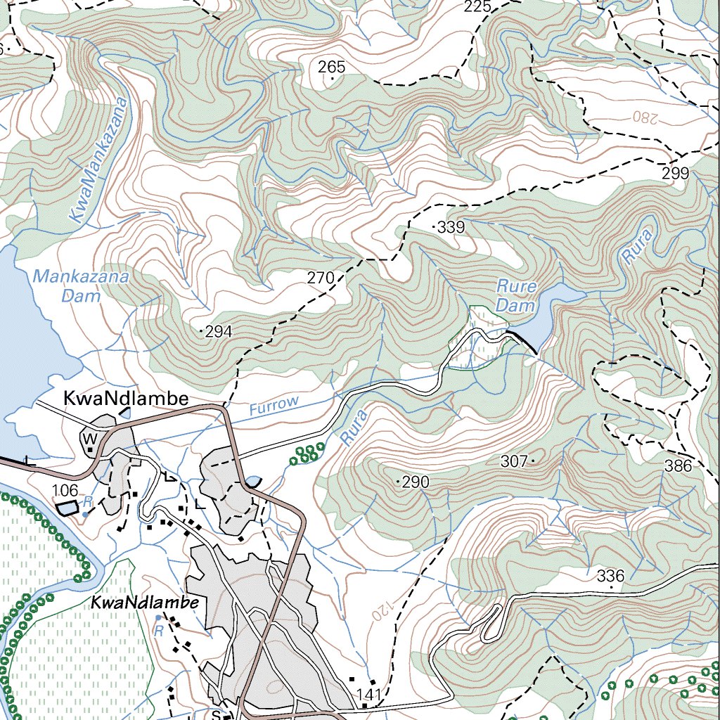 3326BB GLENMORE Map by Chief Directorate: National Geo-spatial ...