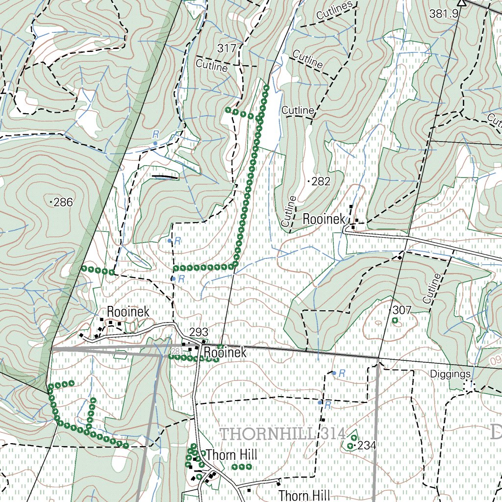 3326CA SPRINGMOUNT (4th Edition) Map by Chief Directorate: National Geo ...