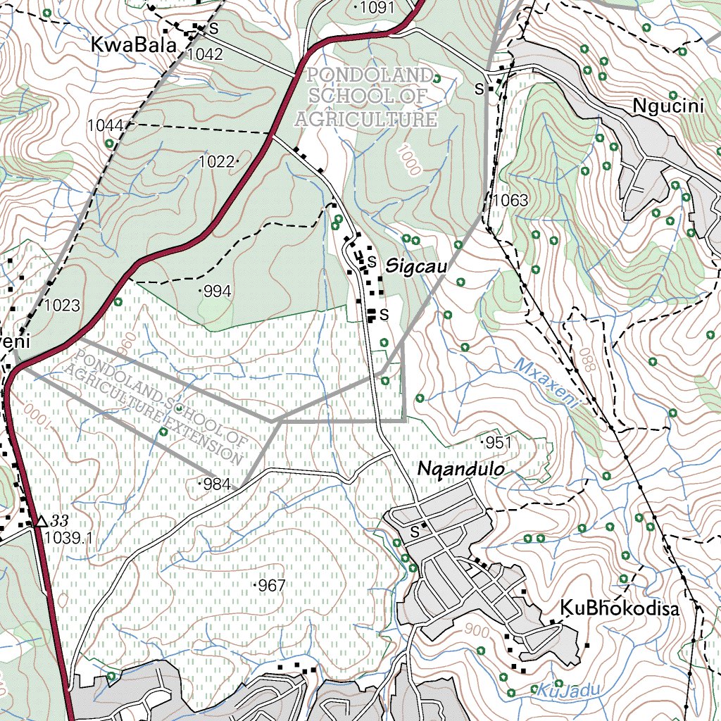 3129BA HOLY CROSS Map by Chief Directorate: National Geo-spatial ...