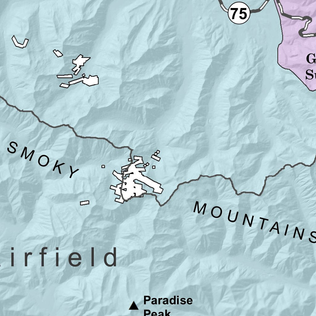 Sawtooth National Forest Winter Travel Map by US Forest Service R4 ...