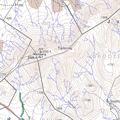 3125CA TAFELBERG Map by Chief Directorate: National Geo-spatial ...
