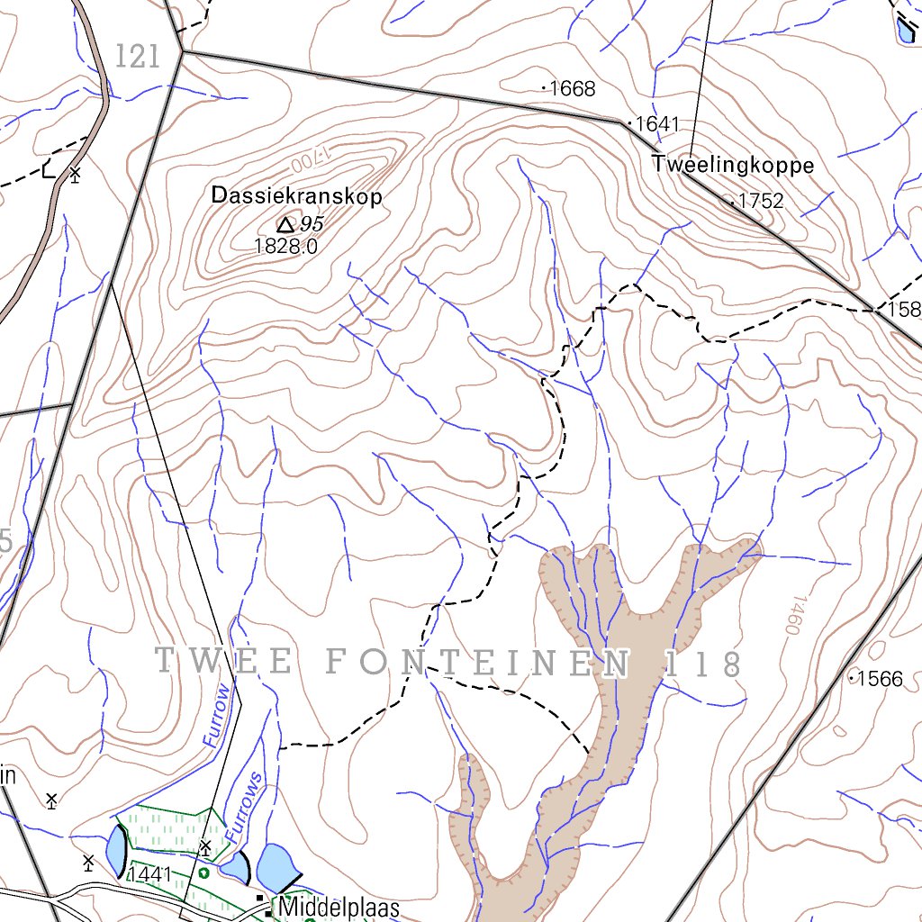 3125BD STEYNSBURG Map by Chief Directorate: National Geo-spatial ...