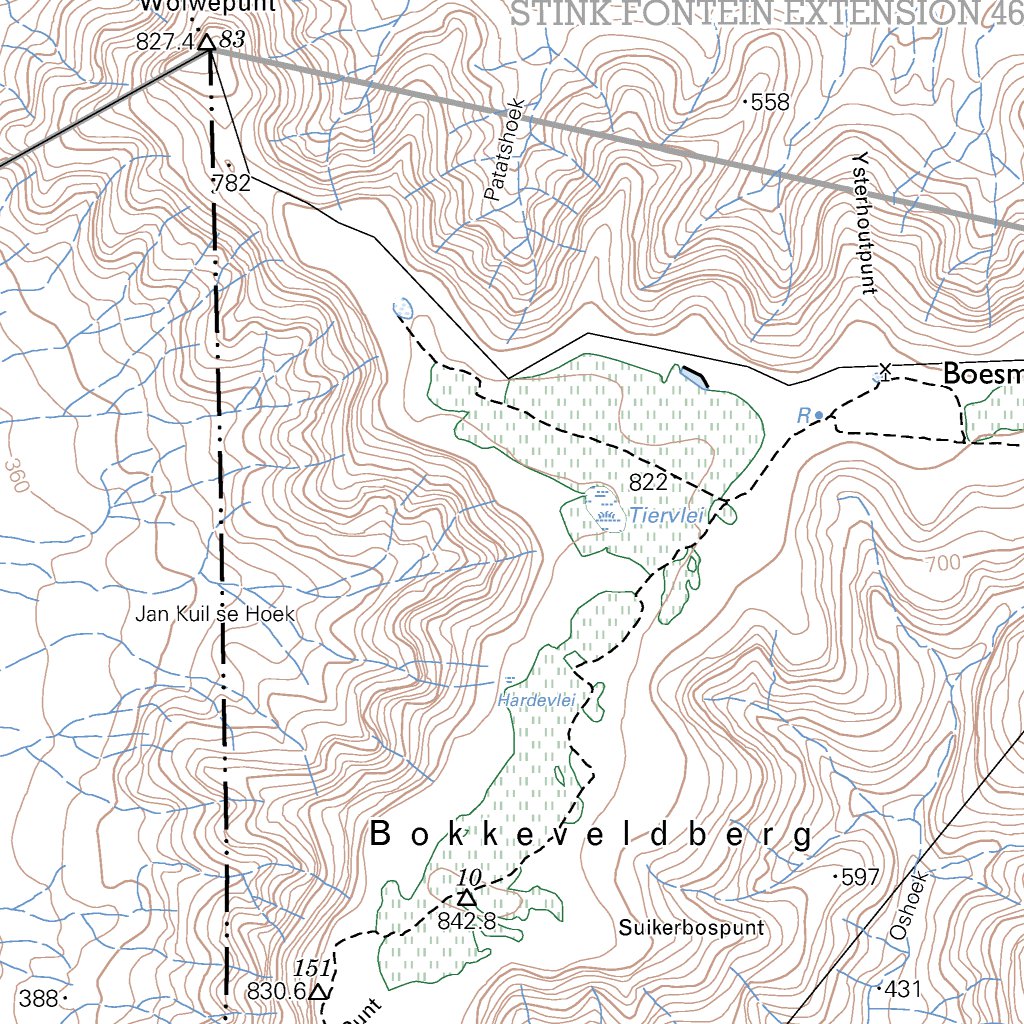 3118BB DOUSE THE GLIM (3rd Edition) Map by Chief Directorate: National ...