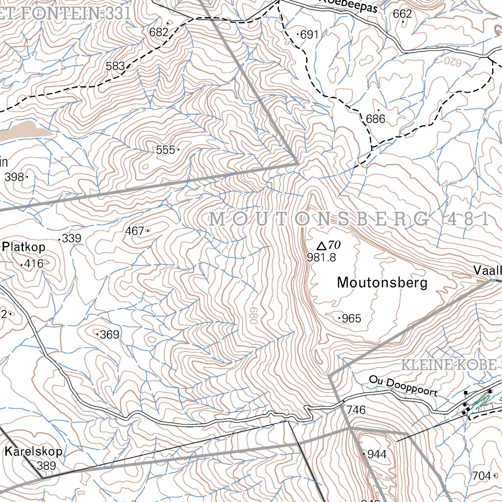 3118DB MASKAMSIG Map by Chief Directorate: National Geo-spatial ...