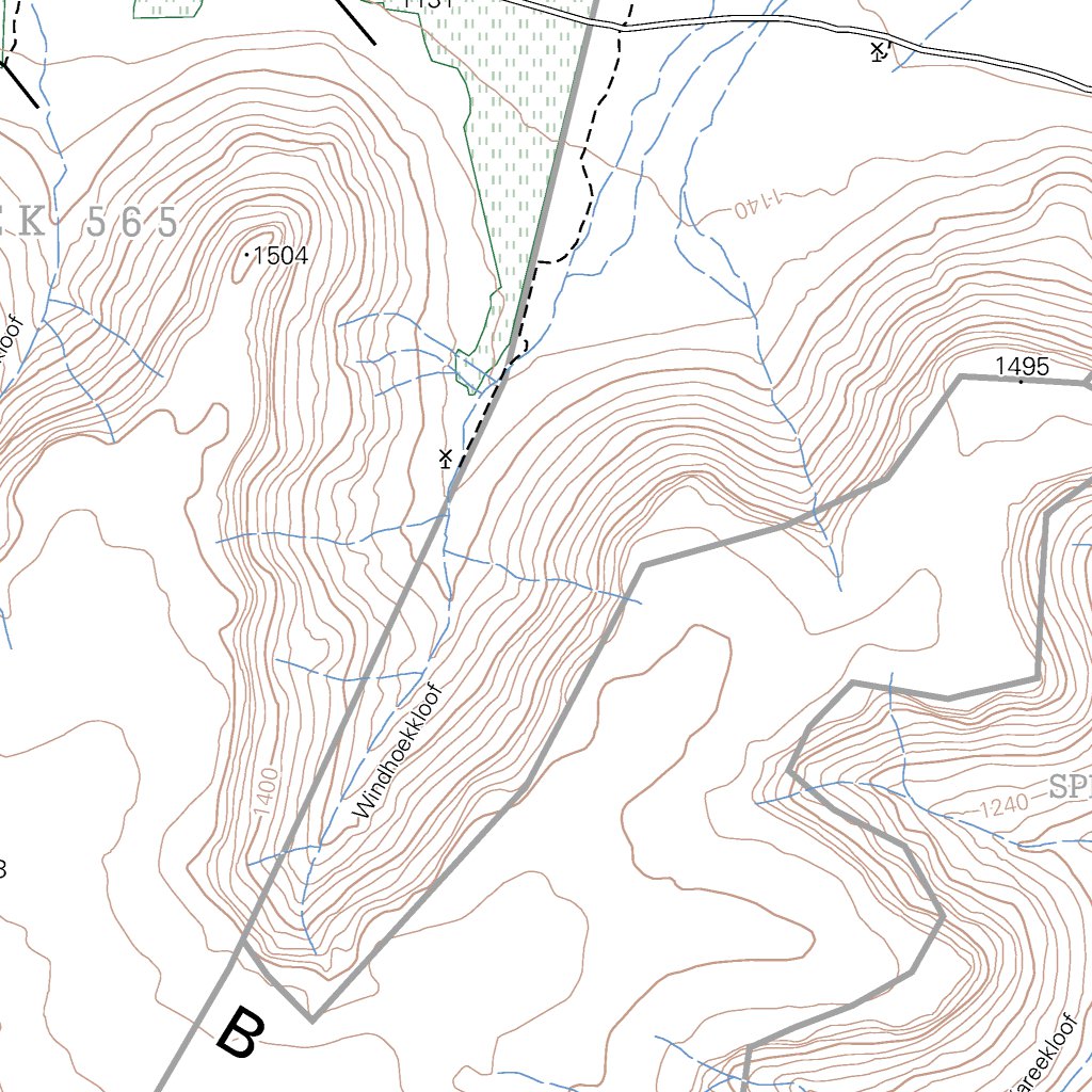 3119BD CALVINIA Map by Chief Directorate: National Geo-spatial ...