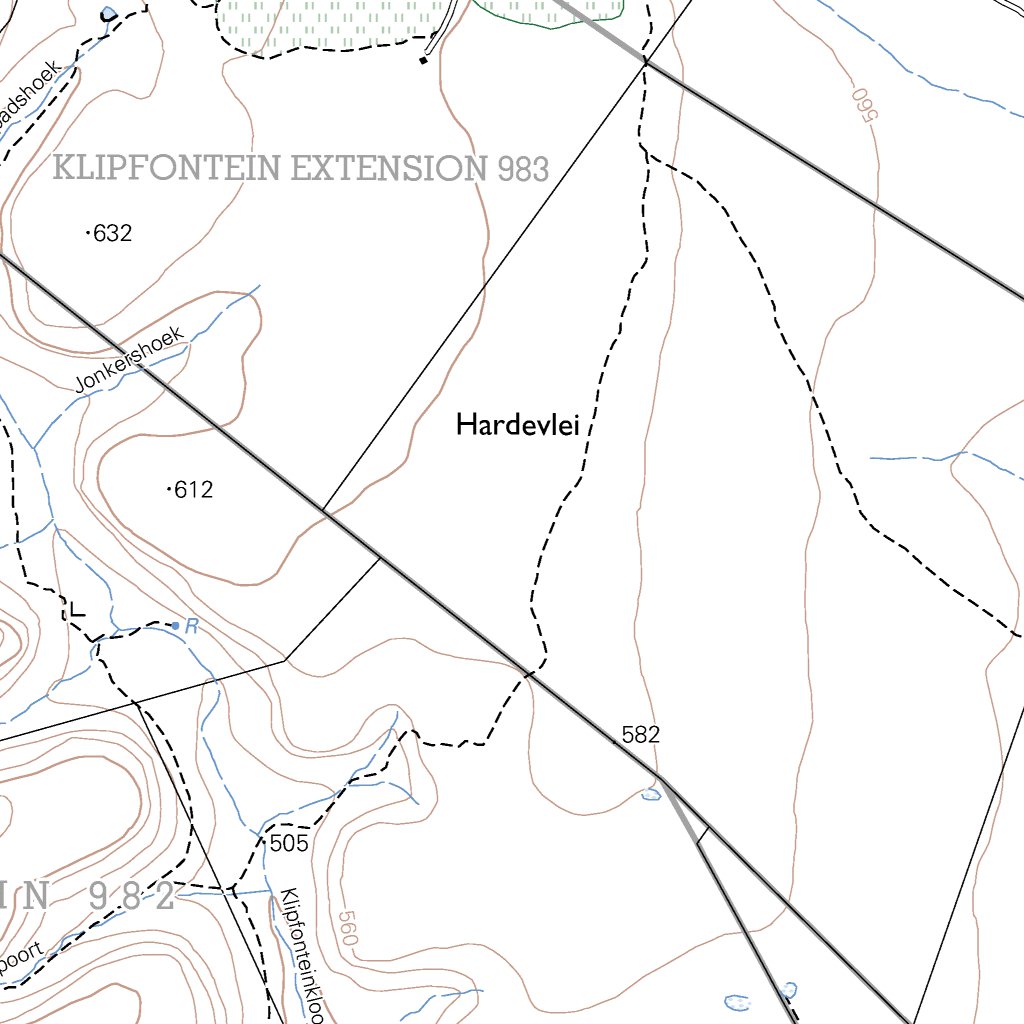 3119CD BOTTERKLOOF (3rd Edition) Map by Chief Directorate: National Geo ...