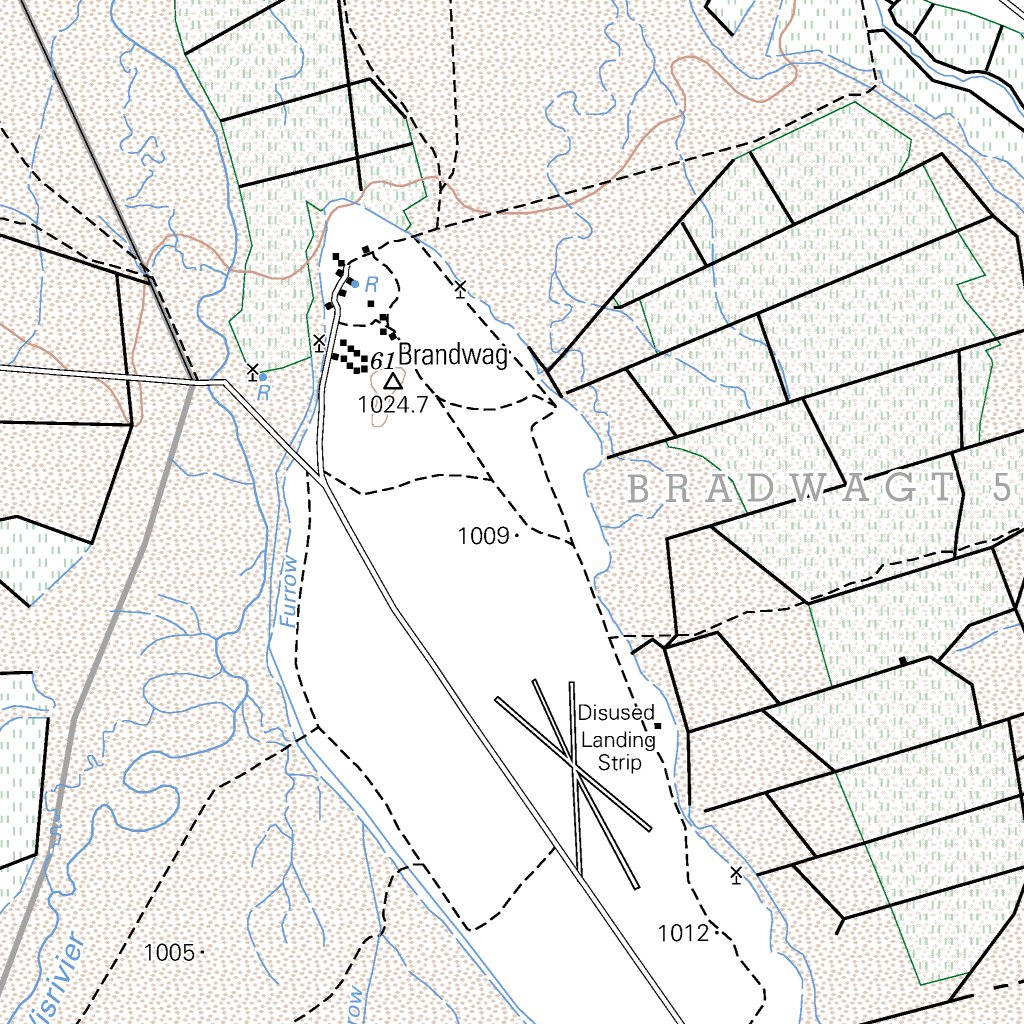 3120AD SWAWEL Map by Chief Directorate: National Geo-spatial ...