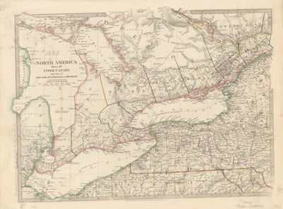 Upper Canada 1832 Map by Avenza Systems Inc. | Avenza Maps