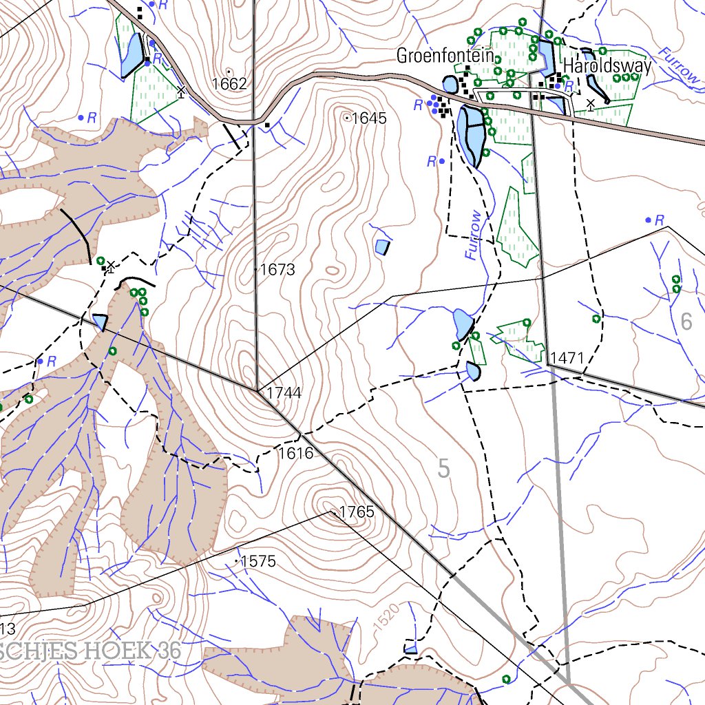 3126CA KLAARFONTEIN Map by Chief Directorate: National Geo-spatial ...