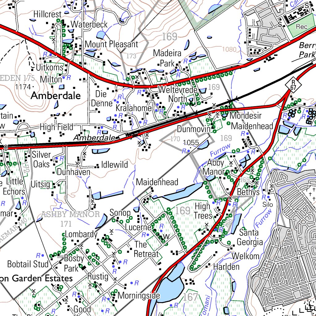 3126DD QUEENSTOWN Map by Chief Directorate: National Geo-spatial ...