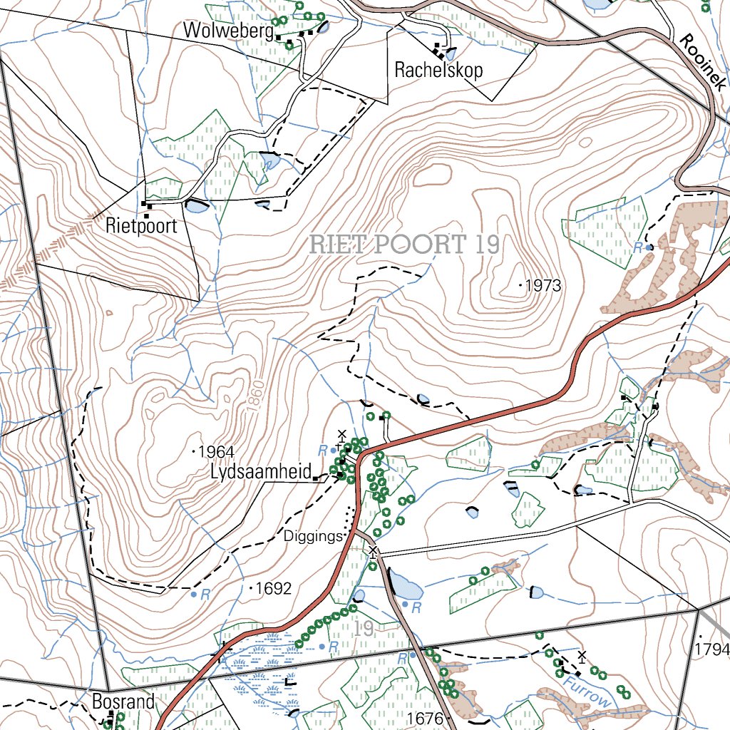 3127AA SWEMPOORT (4th Edition) Map by Chief Directorate: National Geo ...