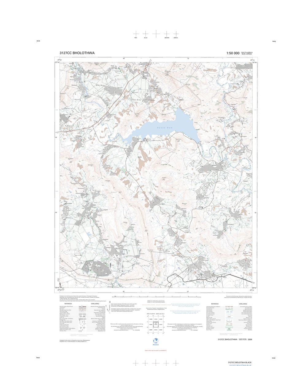 3127CC BHOLOTHWA Map by Chief Directorate: National Geo-spatial ...