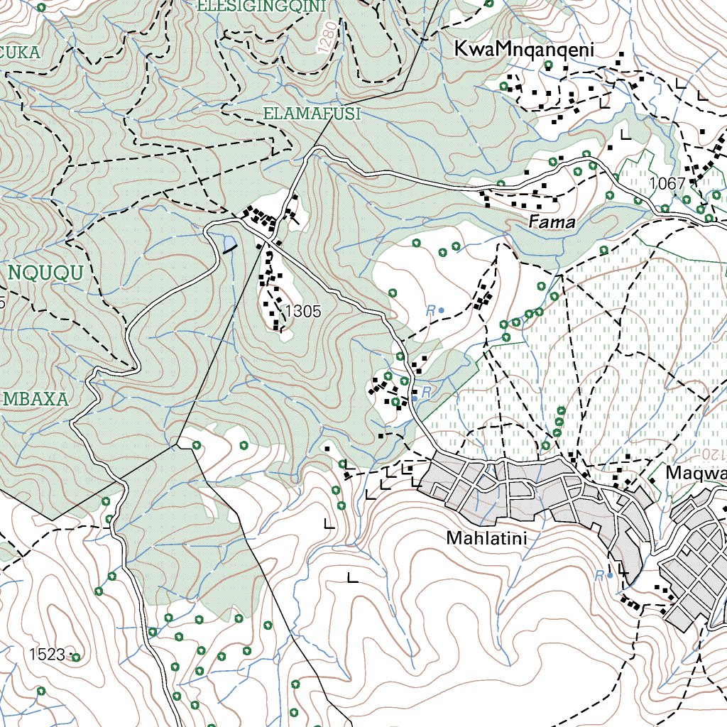 3127DC NCORHA DAM (3rd Edition) Map by Chief Directorate: National Geo ...