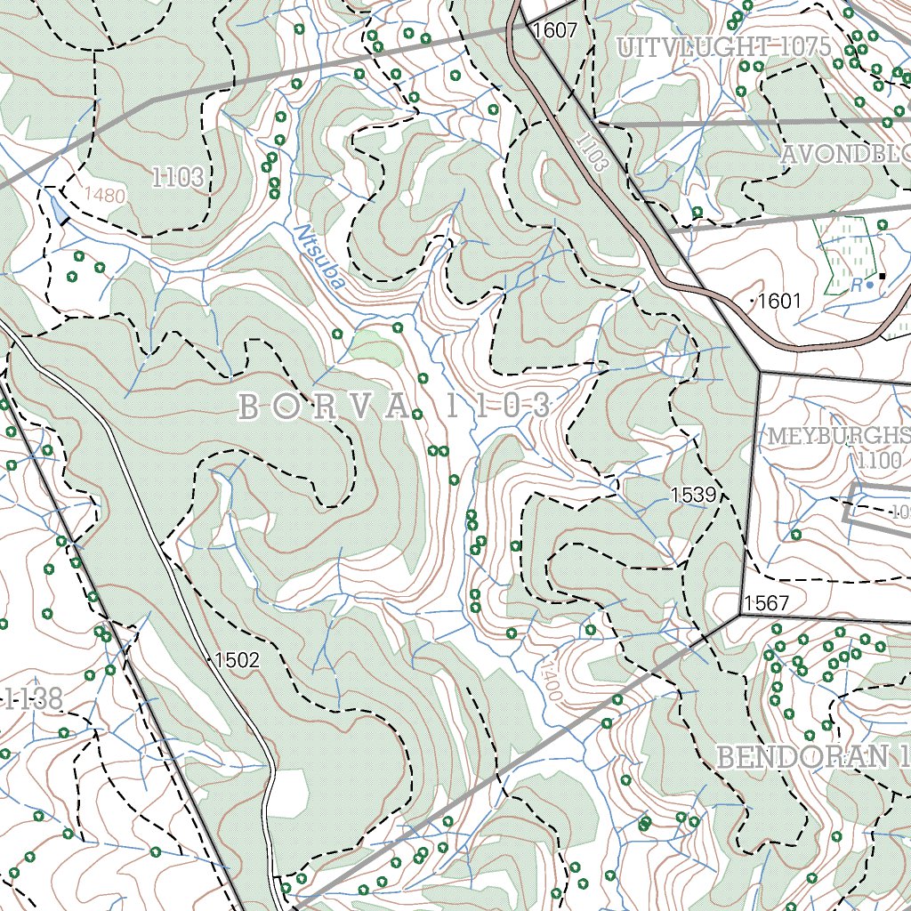 3128AC XUKA DRIFT Map by Chief Directorate: National Geo-spatial ...