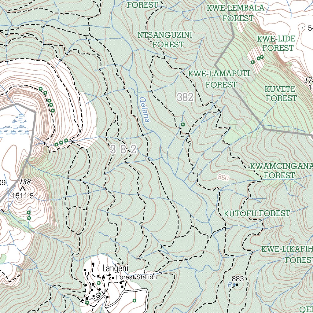 3128AD NCEMBU Map by Chief Directorate: National Geo-spatial ...