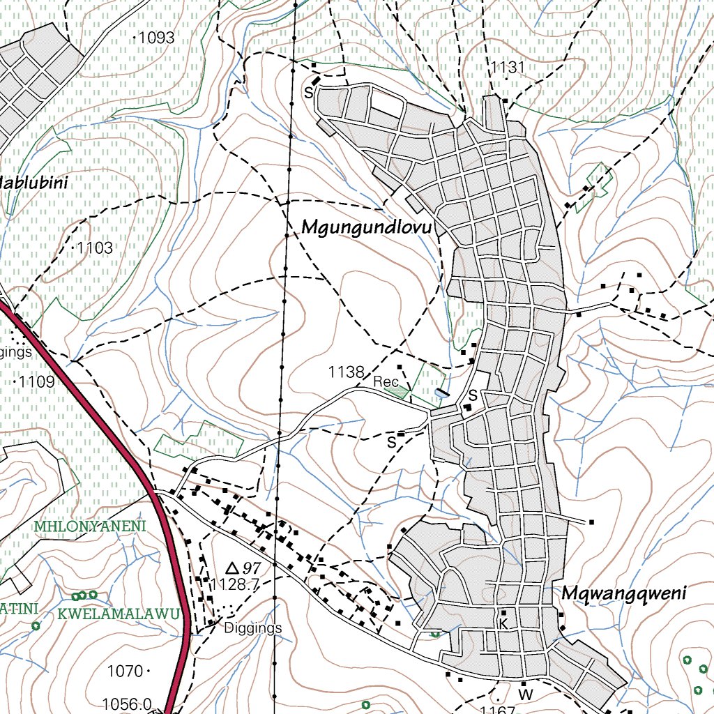 3128BD TSOLO Map by Chief Directorate: National Geo-spatial Information ...